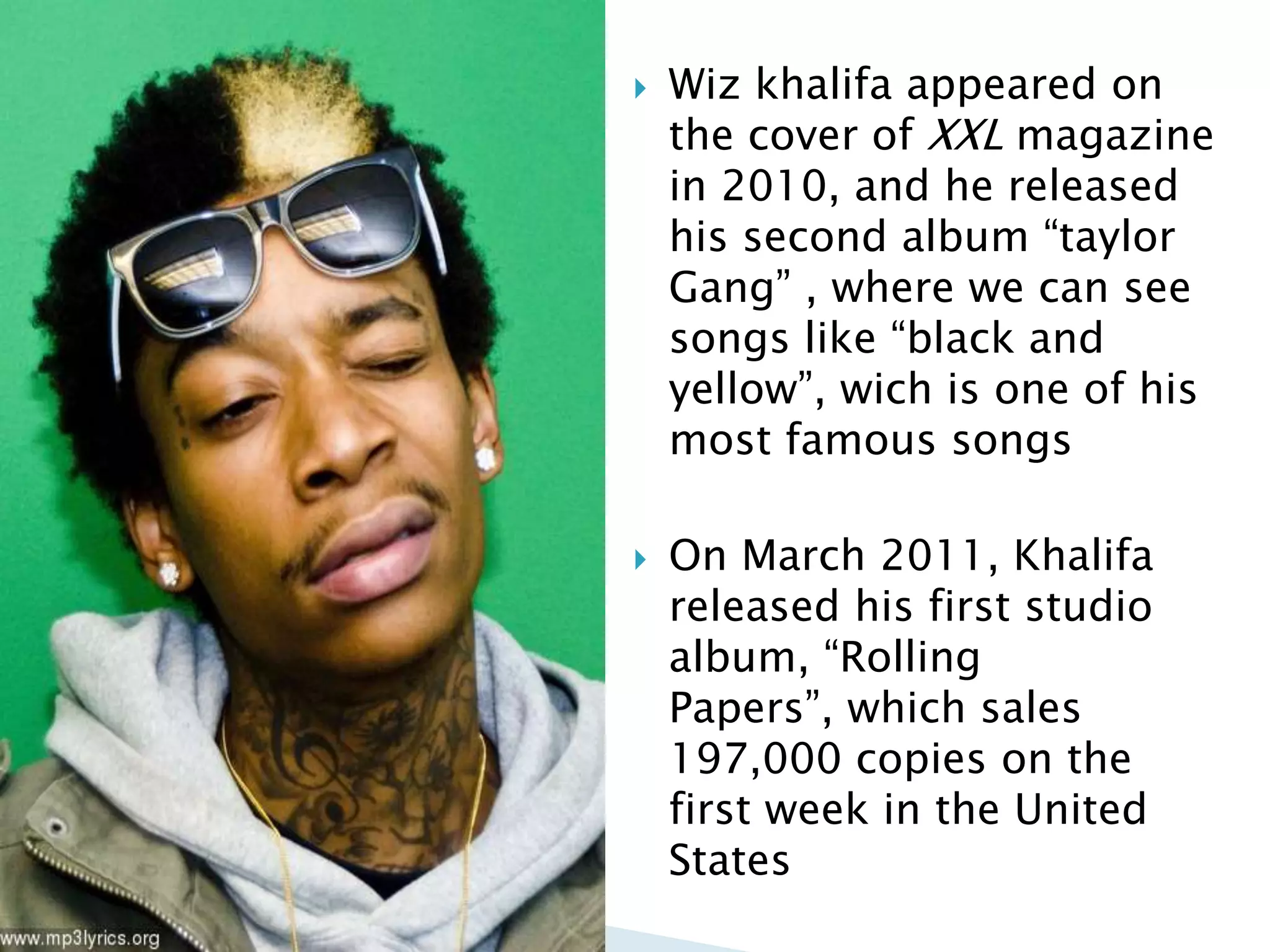 Presentacion wiz khalifa curro delgado | PPT