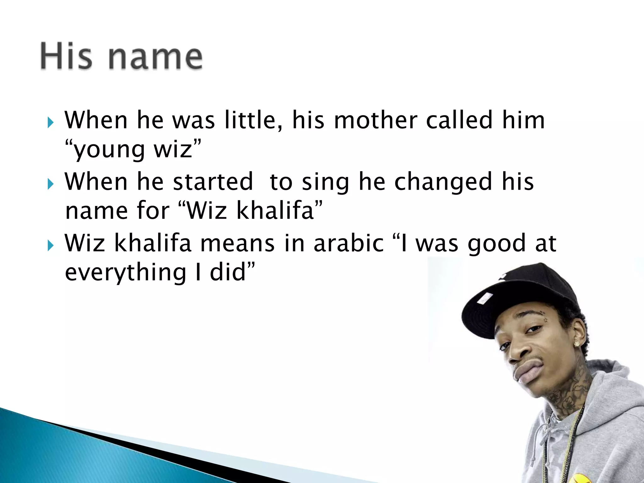 Presentacion wiz khalifa curro delgado | PPT