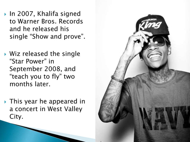 Presentacion wiz khalifa curro delgado | PPT
