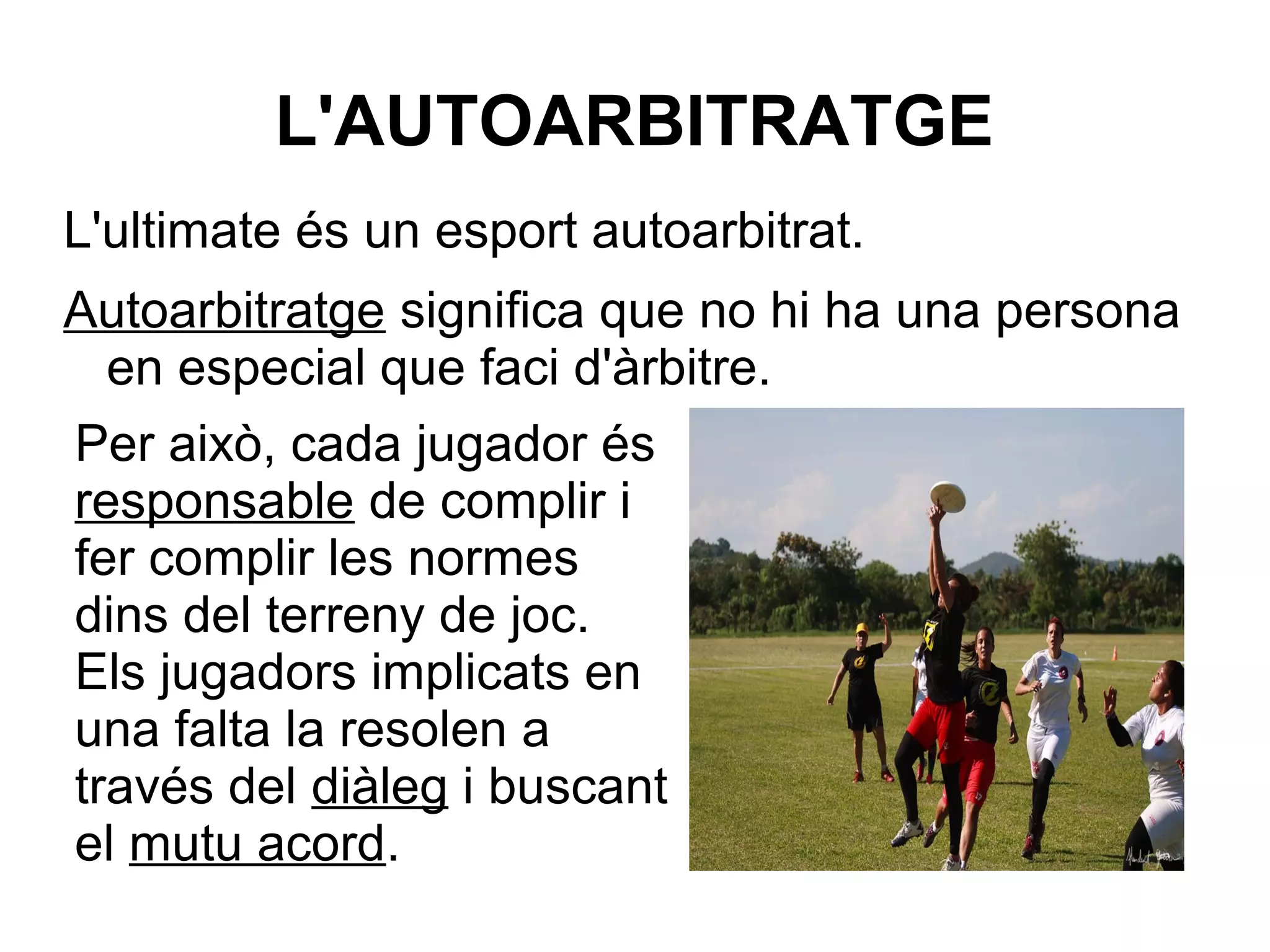 Presentacio ultimate | PPT