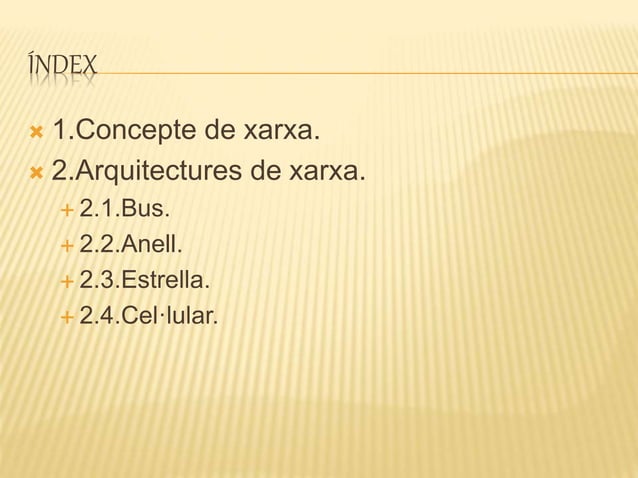 Presentació power point itinerari 2 xarxes locals | PPTX