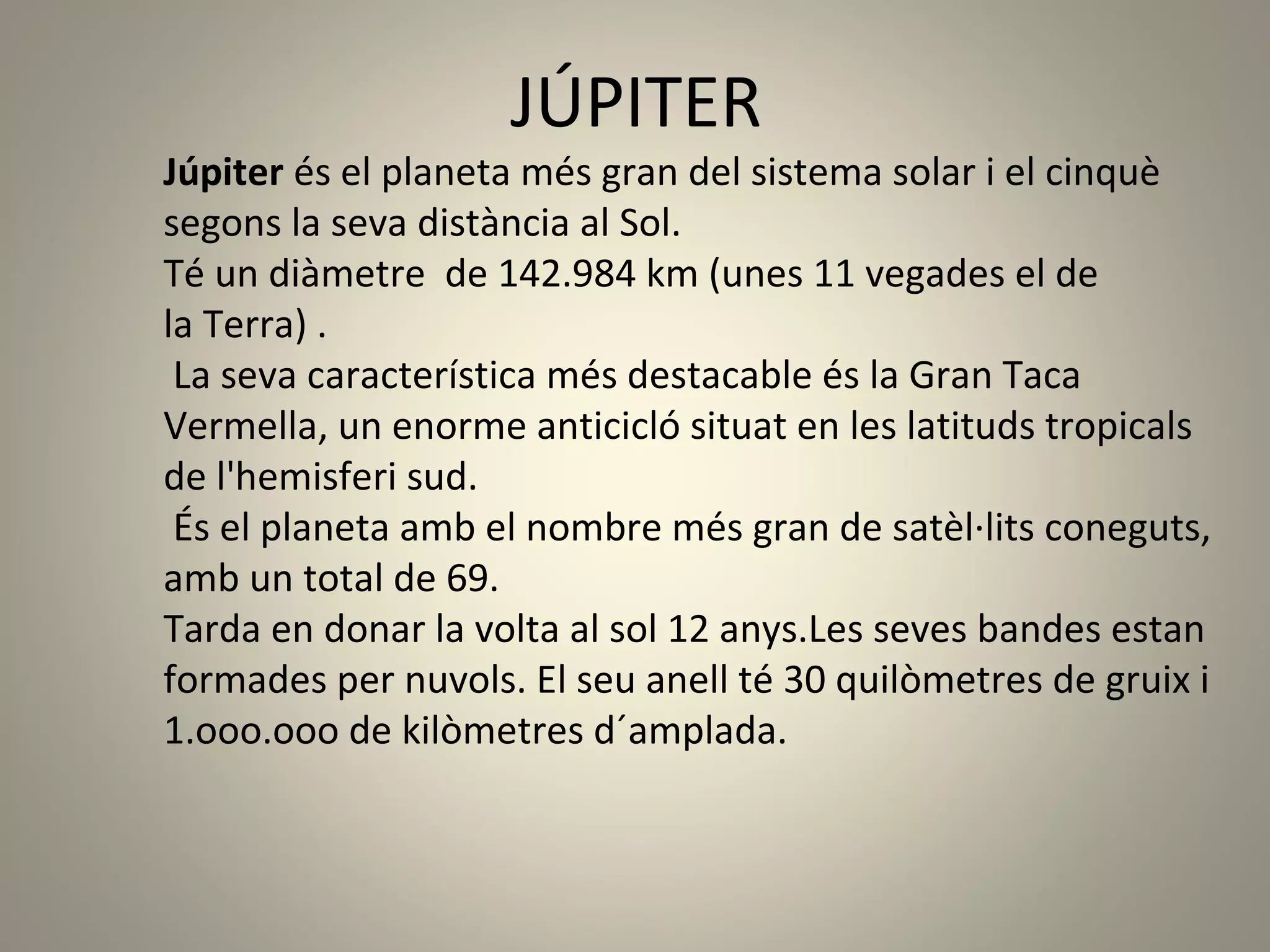 Presentació sistema solar. 5è A. Escola Tiana | PPT