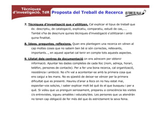 Presentació tdr | PDF