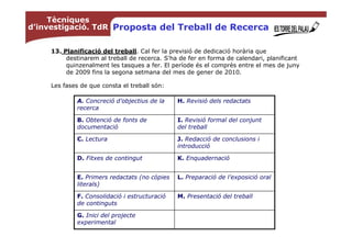 Presentació tdr | PDF