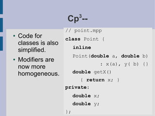 Cp3-- A module support tool for C++ | PPT