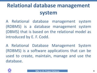 Efficient Database Design for Banking System | PPT