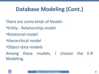 Efficient Database Design for Banking System | PPT