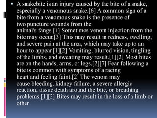 EMERGENCY TREATMENT | PPT