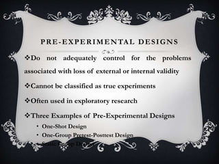 A Presentation on Types of Quantitative Research | PPTX