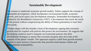 presentaion . -environment and development | PPT