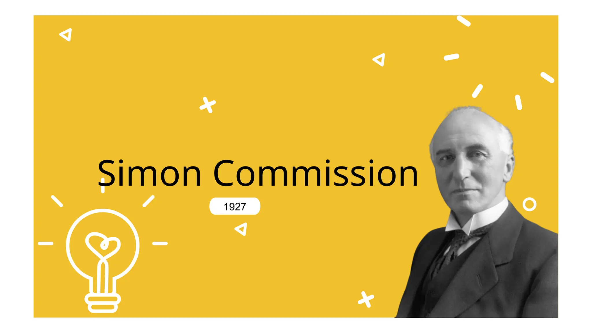Simon Commission in the history of Pakistan | PPT