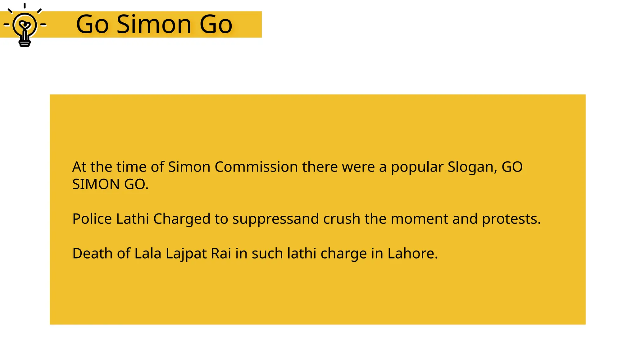 Simon Commission in the history of Pakistan | PPT