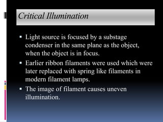 magnification and illumination of microscopes | PPTX