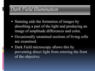 magnification and illumination of microscopes | PPTX