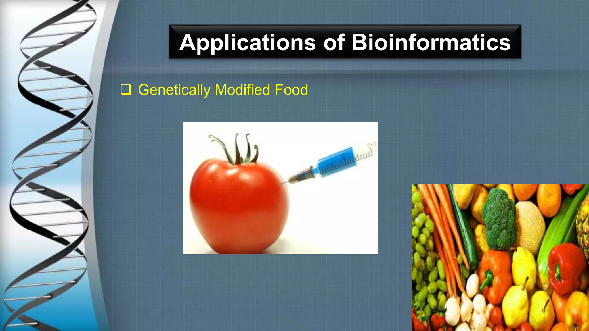 Bioinformatrics and it's application | PPSX