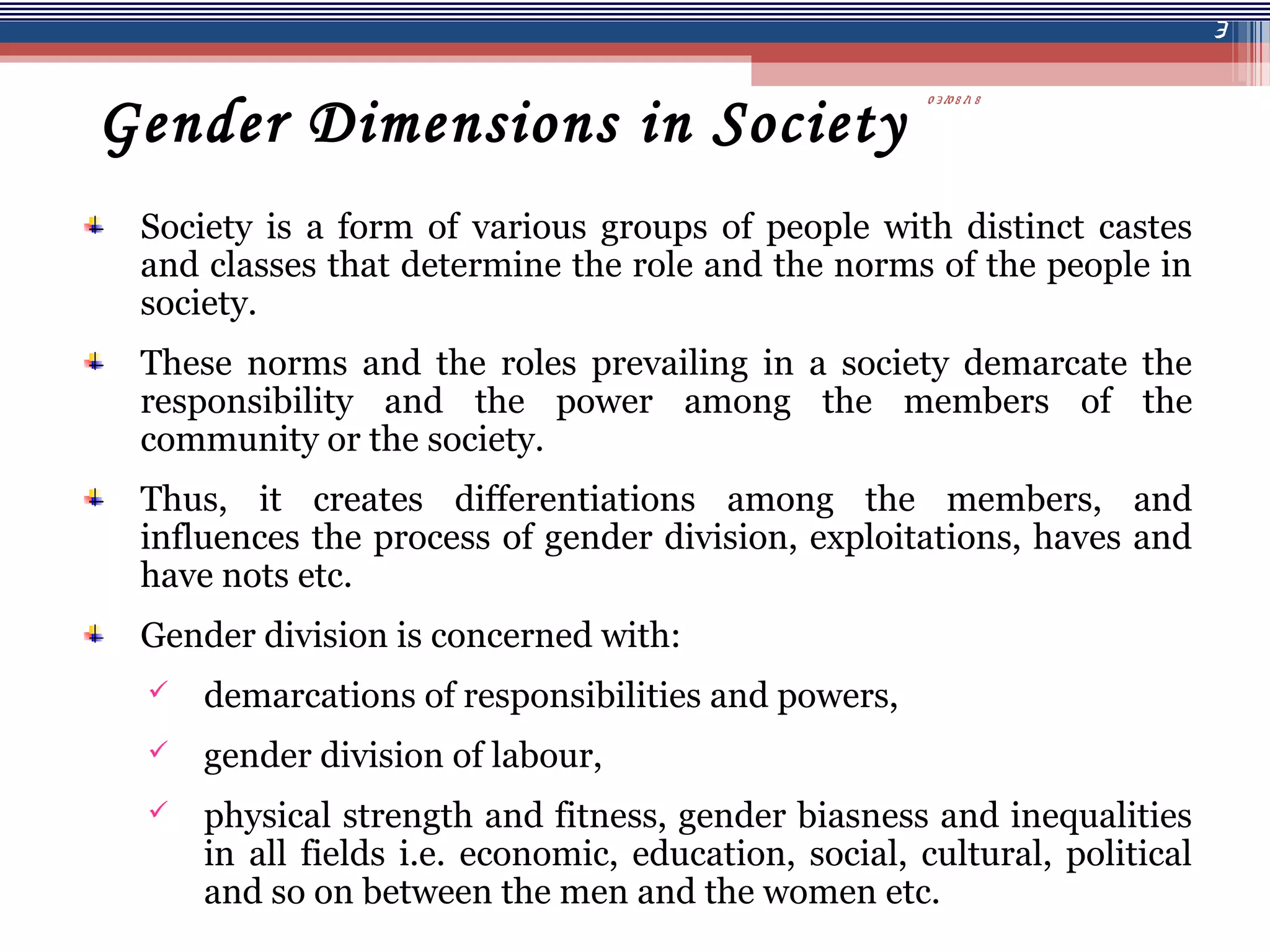Gender Equity: A Reflection | PPT