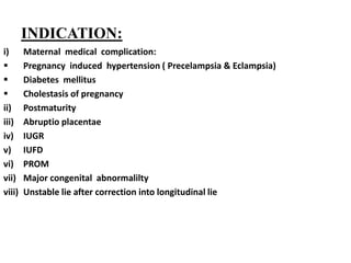 Presentaion induction of labour | PPTX
