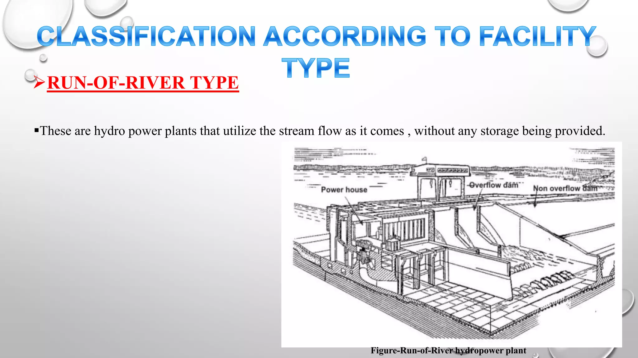 TYPES OF HYDRO POWER PLANTS | PPTX