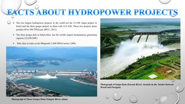 TYPES OF HYDRO POWER PLANTS | PPTX