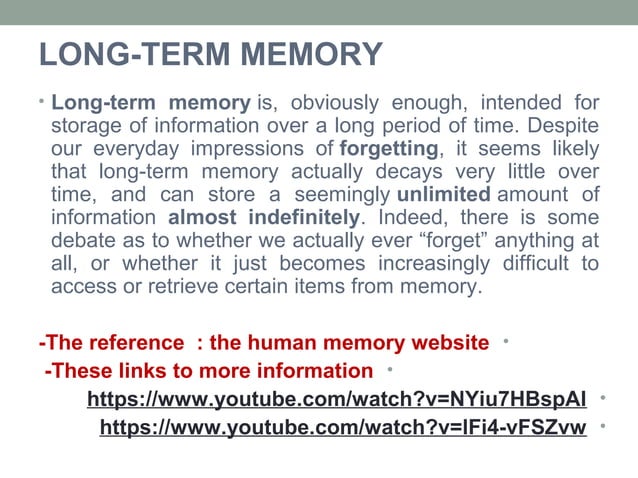 types of memory | PPT
