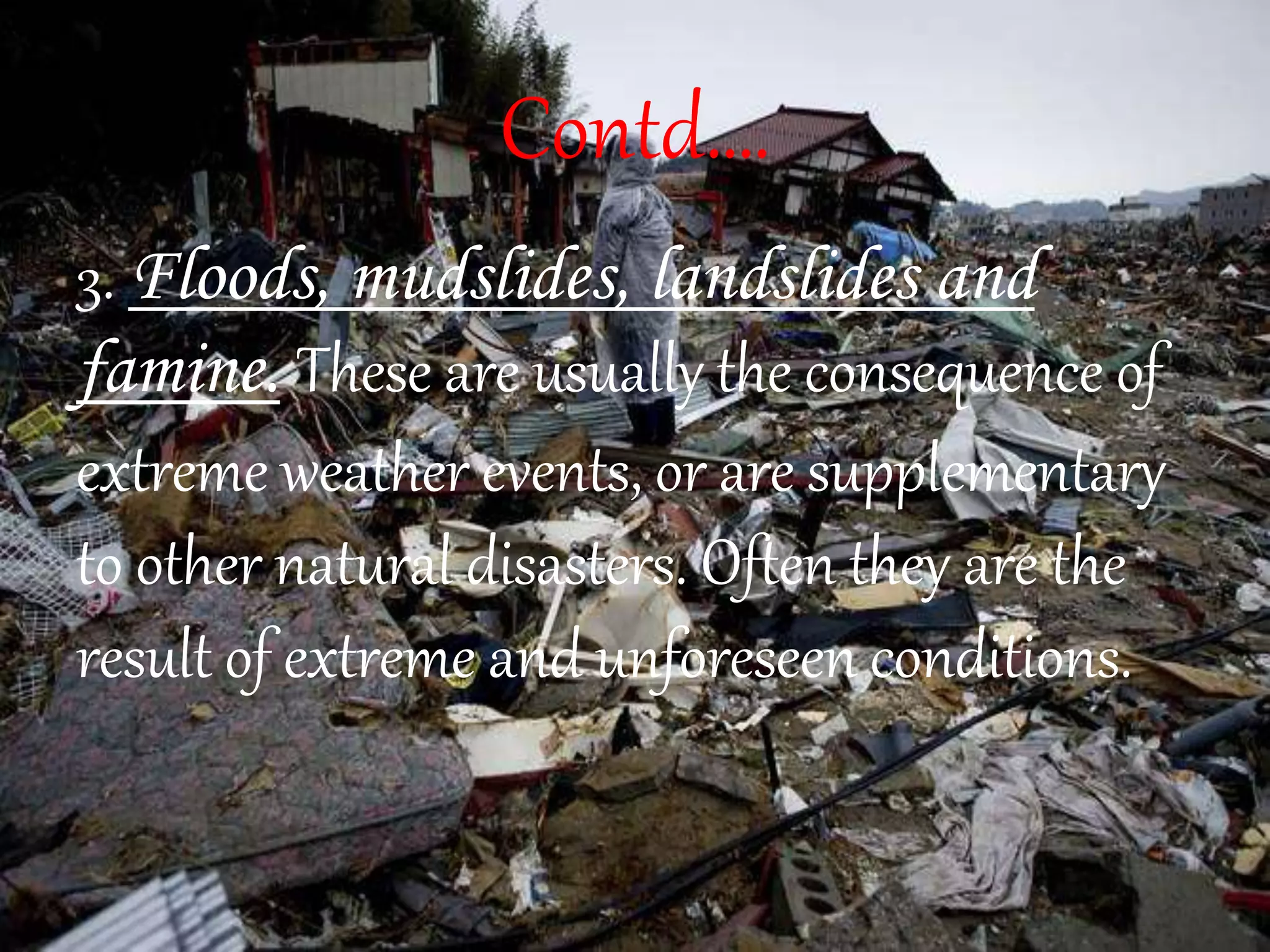 Presentaion on natural hazards | PPTX