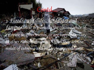 Presentaion on natural hazards | PPTX