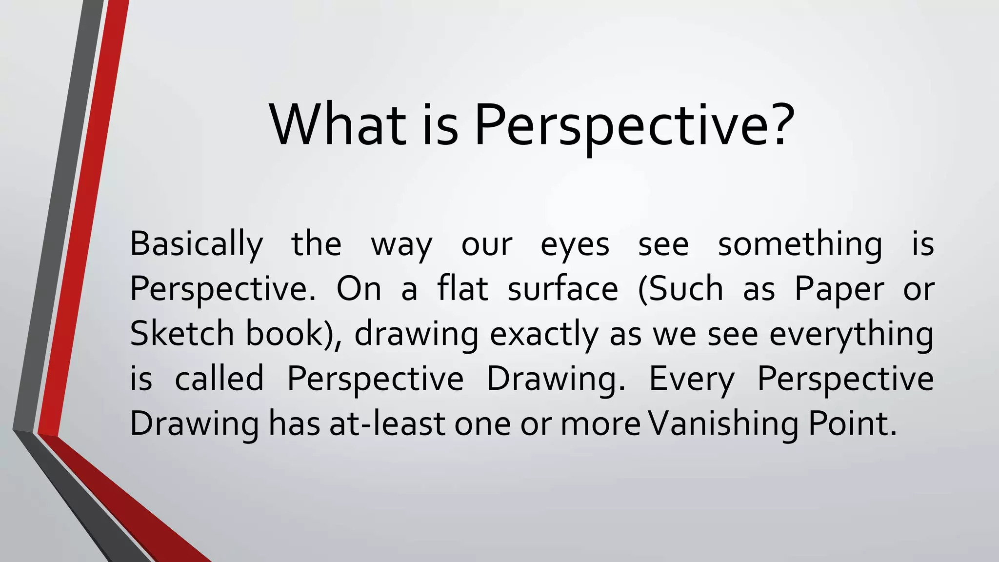 What is Perspective | PPTX
