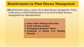 Role of Bioinformatics in Plant Pathology.pptx