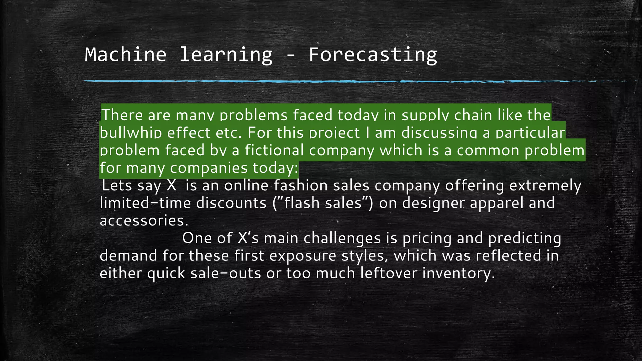Machine learning ~ Forecasting | PDF