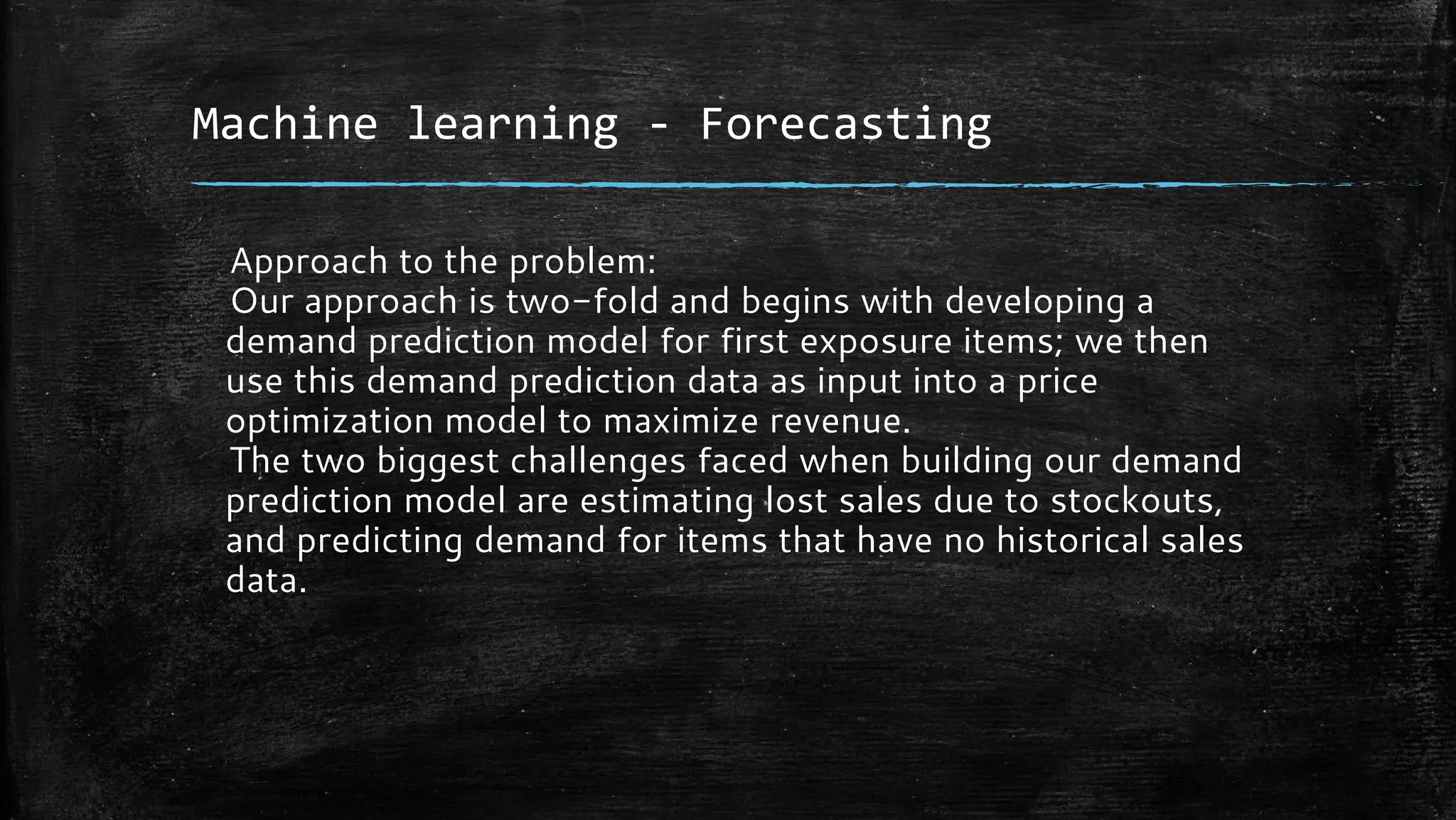 Machine learning ~ Forecasting | PDF