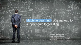 Machine learning ~ Forecasting | PDF