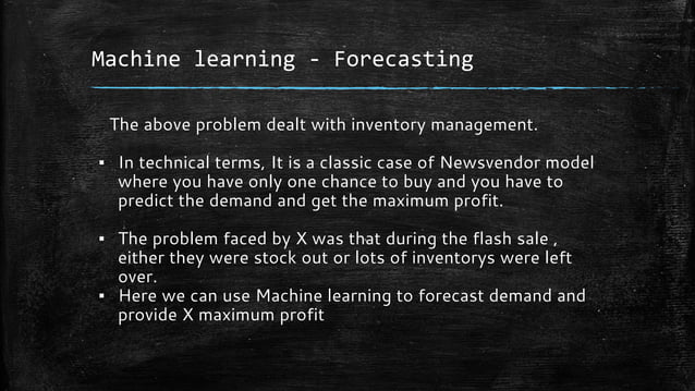 Machine learning ~ Forecasting | PDF