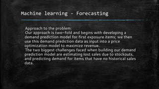 Machine learning ~ Forecasting | PDF
