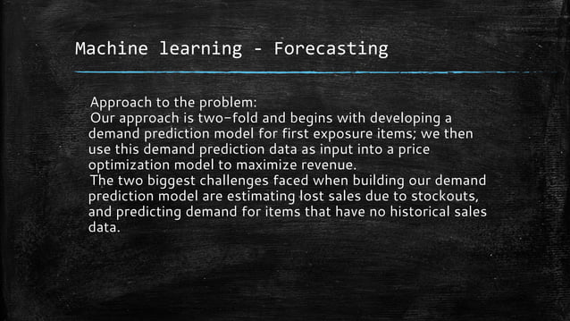Machine learning ~ Forecasting | PDF