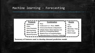Machine learning ~ Forecasting | PDF