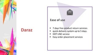 Presentation amazon, daraz, aliexpress | PPTX