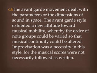 Music of 20th Century | PPTX