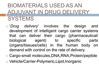 Present and future applications of biomaterials in controlled drug ...