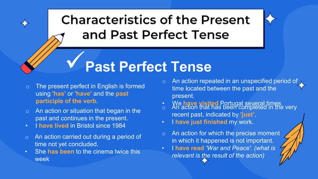 Present And Past Perfect Tense.pptx
