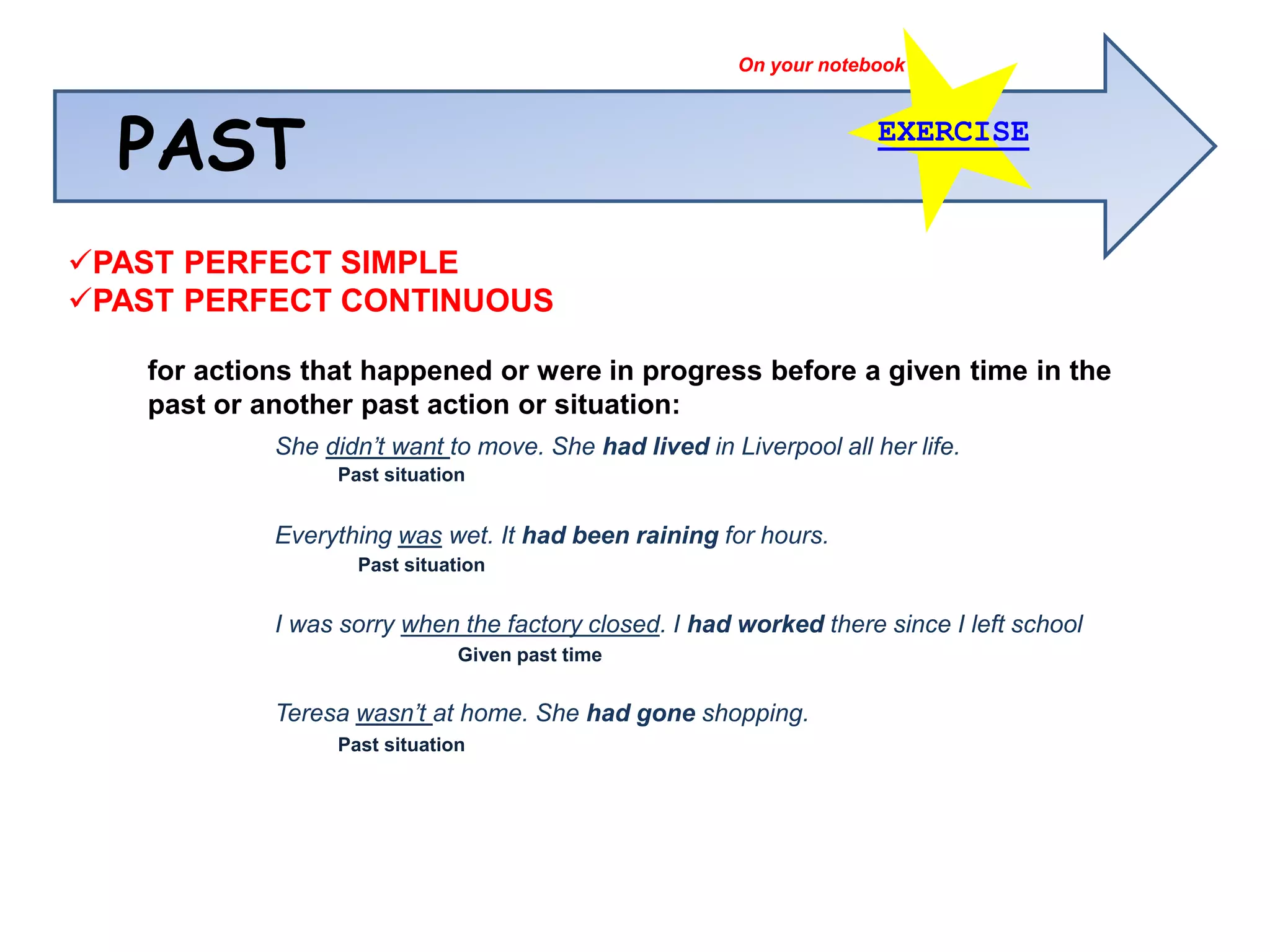 English present and past tenses revision | PPSX