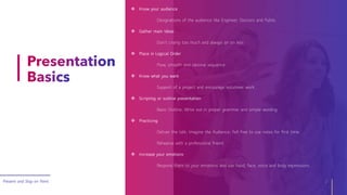 Present and stay on point | PPT