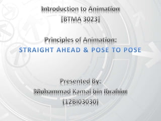 Principle of Animation: Staging | PPTX