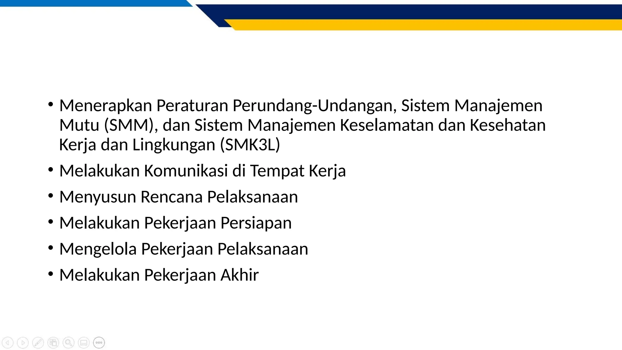Presentansi-Manajer-Lapangan-Pelaksanaan-Pekerjaan-Gedung-Jenjang-6 ...