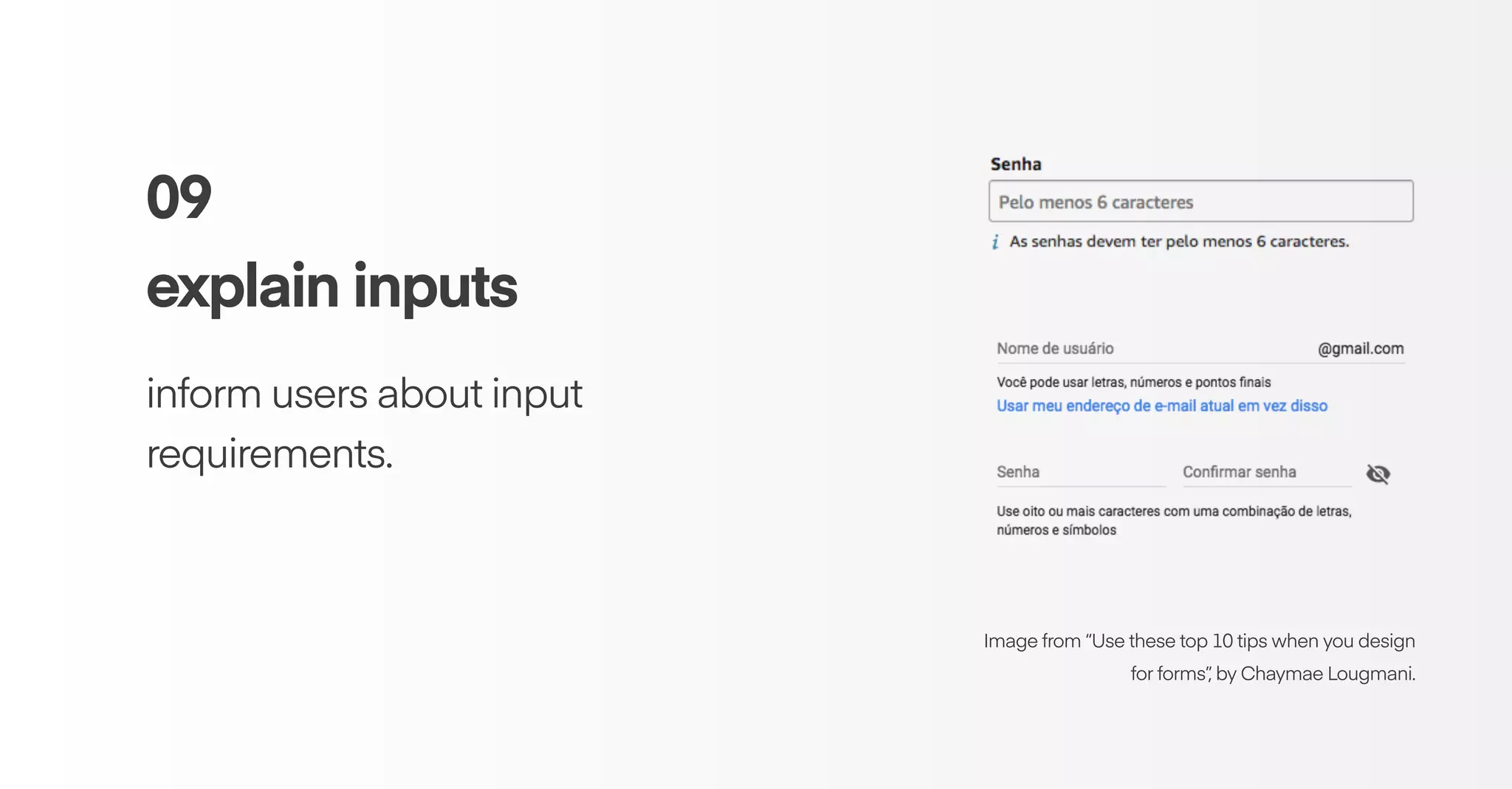 Form Design: Best practices | PPT