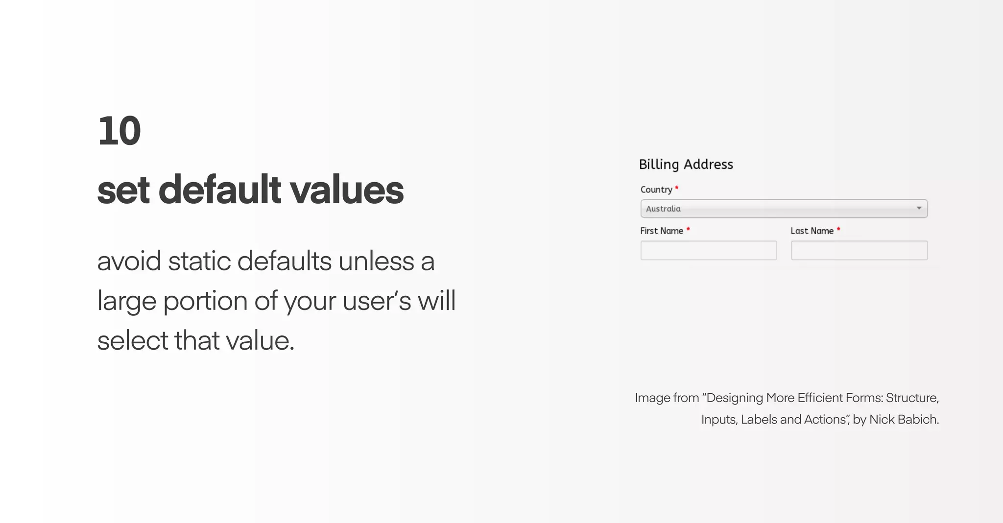 Form Design: Best practices | PPT