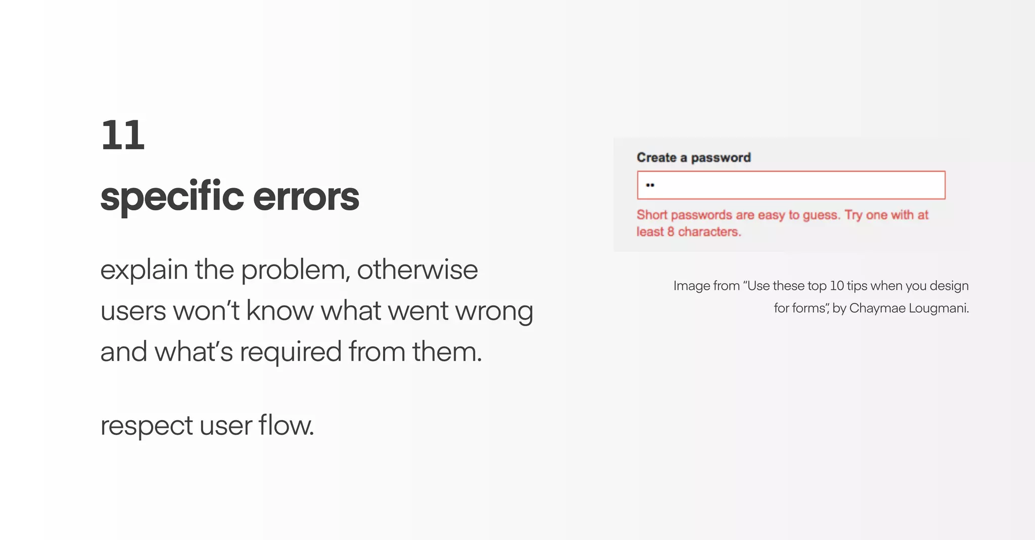 Form Design: Best practices | PPT
