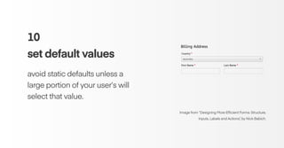 Form Design: Best practices | PPT