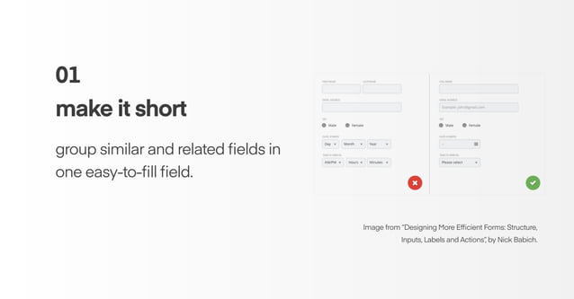 Form Design: Best practices | PPT