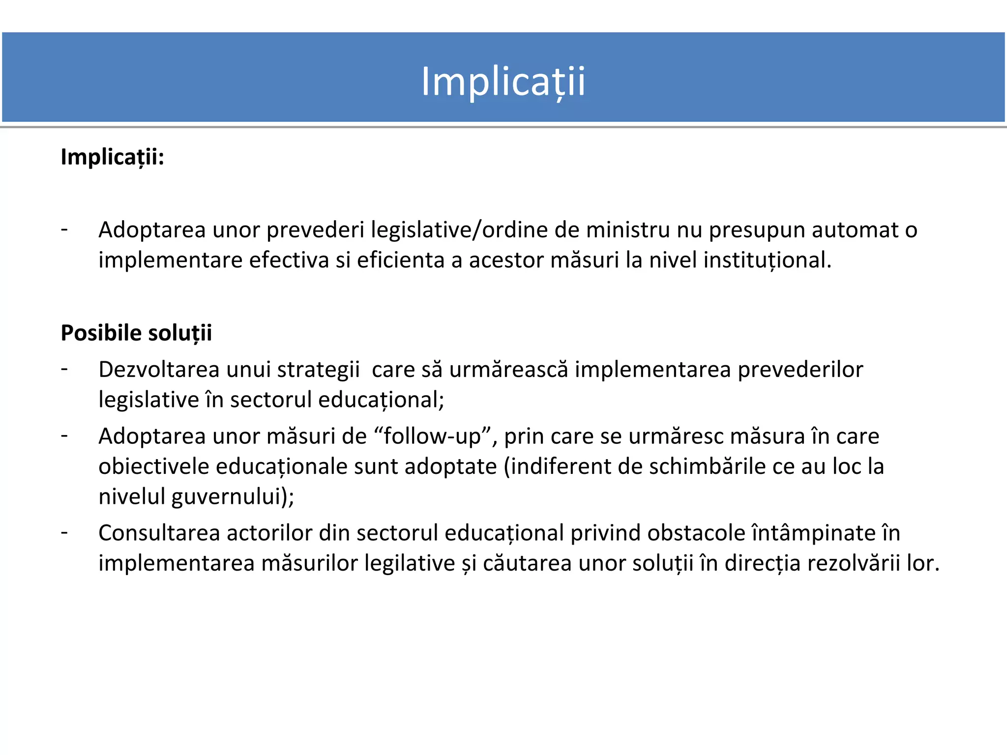Analiza Integritatii Academice in Invatamantul Superior | PPT