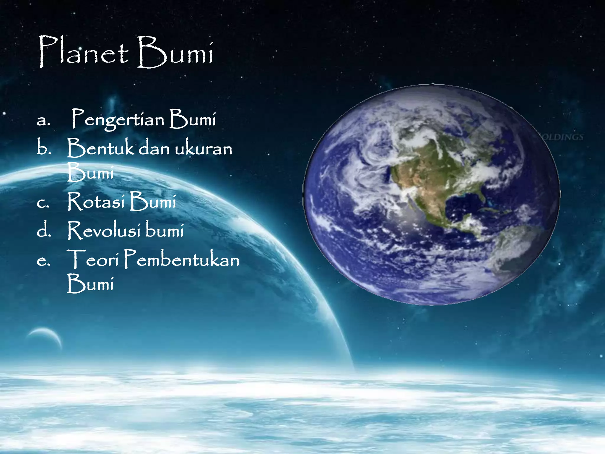 Power Point Astronomi " Planet-Planet dalam Tata Surya" | PPTX